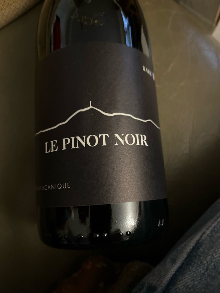 2022 Rare Le Pinot Noir Volcanique, France, Vin de France - CellarTracker
