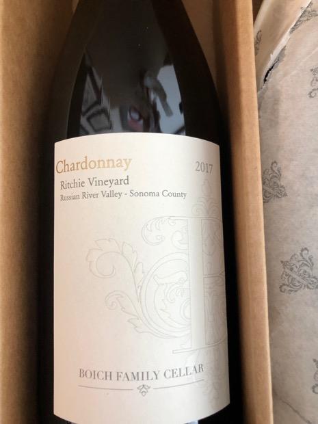 2017 Boich Family Cellar Chardonnay Ritchie Vineyard, USA, California ...