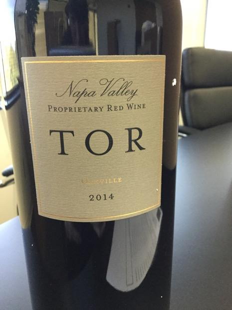 2014 TOR Proprietary Red Wine, USA, California, Napa Valley, Oakville ...