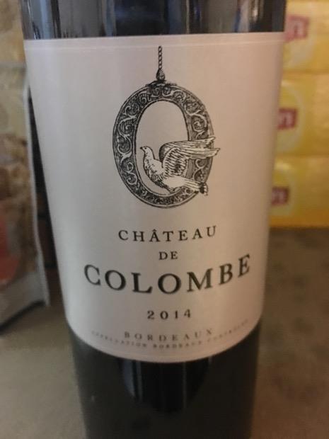 2014 Château de Colombe Bordeaux Rosé, France, Bordeaux, Bordeaux Rosé ...