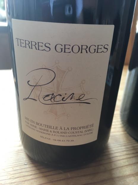 2020 Coustal Roland and Anne Marie Aude Domaine Terres Georges, "Racine ...