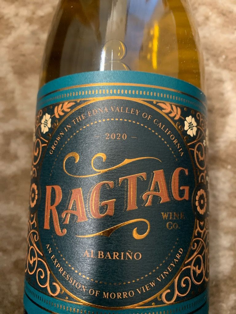 2020 Ragtag Wine Co. Albariño Morro View Vineyard, USA, California ...