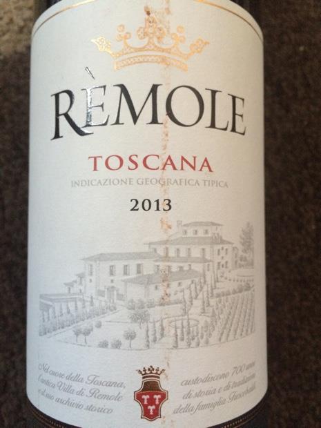 2013 Marchesi de' Frescobaldi Rèmole Toscana IGT, Italy, Tuscany ...
