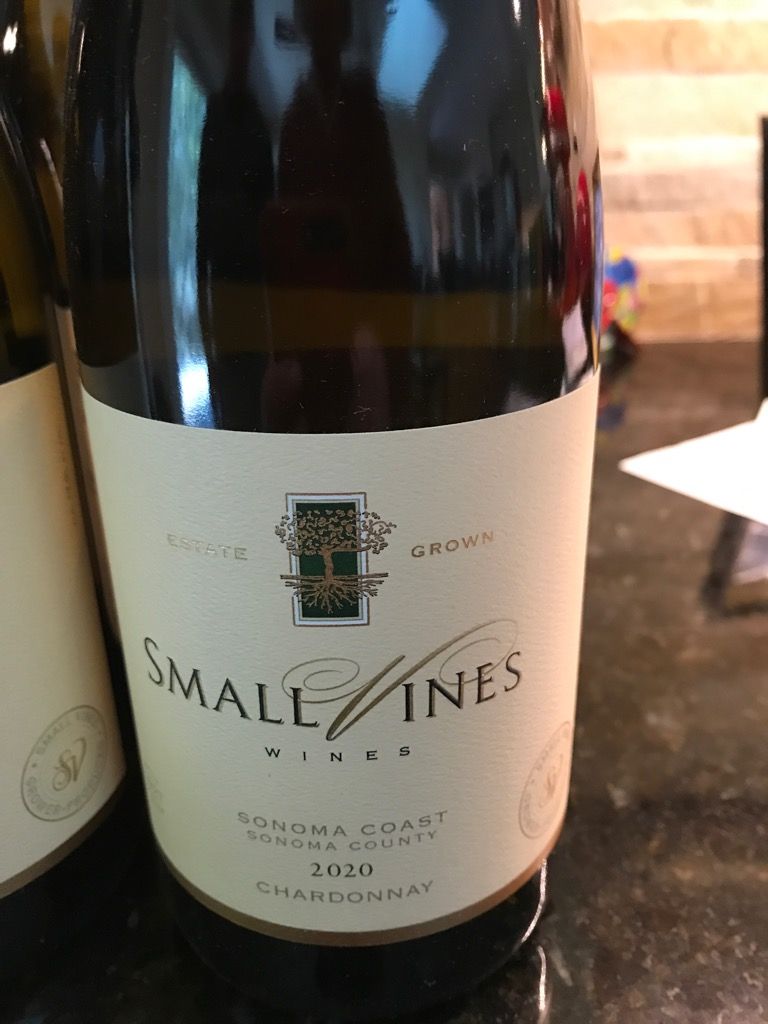 2020 Small Vines Wines Chardonnay, USA, California, Sonoma County ...