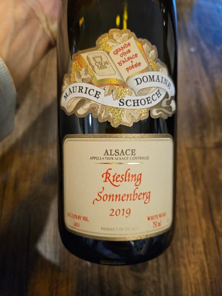 2020 Domaine Maurice Schoech Riesling Sonnenberg, France, Alsace ...