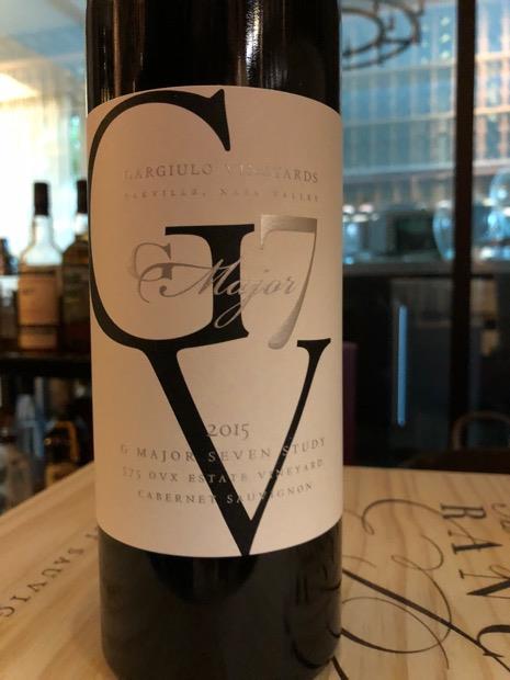 2015 Gargiulo Vineyards Cabernet Sauvignon G Major Seven Study 575 OVX ...