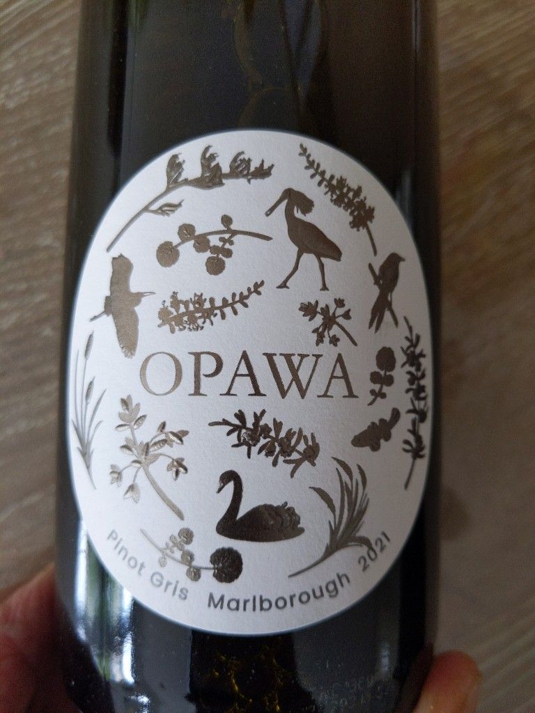 2021 Opawa Pinot Gris, New Zealand, South Island, Marlborough ...