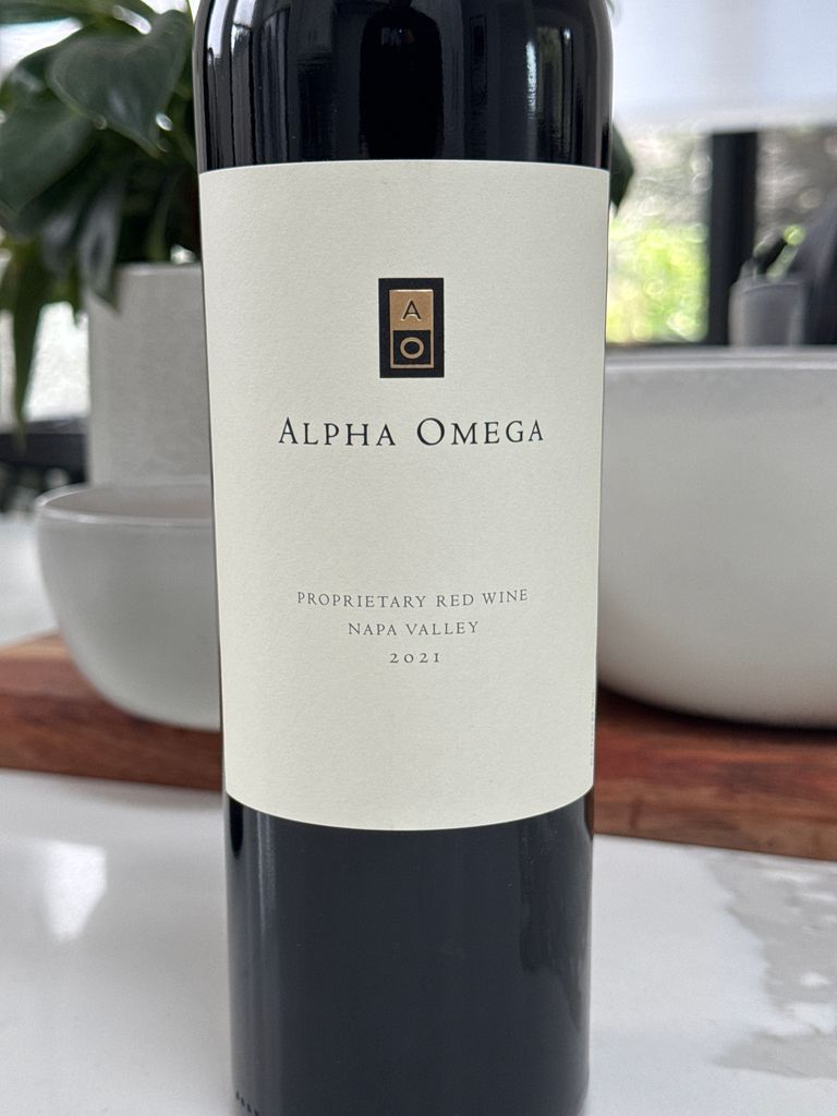 2021 Alpha Omega Proprietary Red Wine Napa Valley, USA, California ...