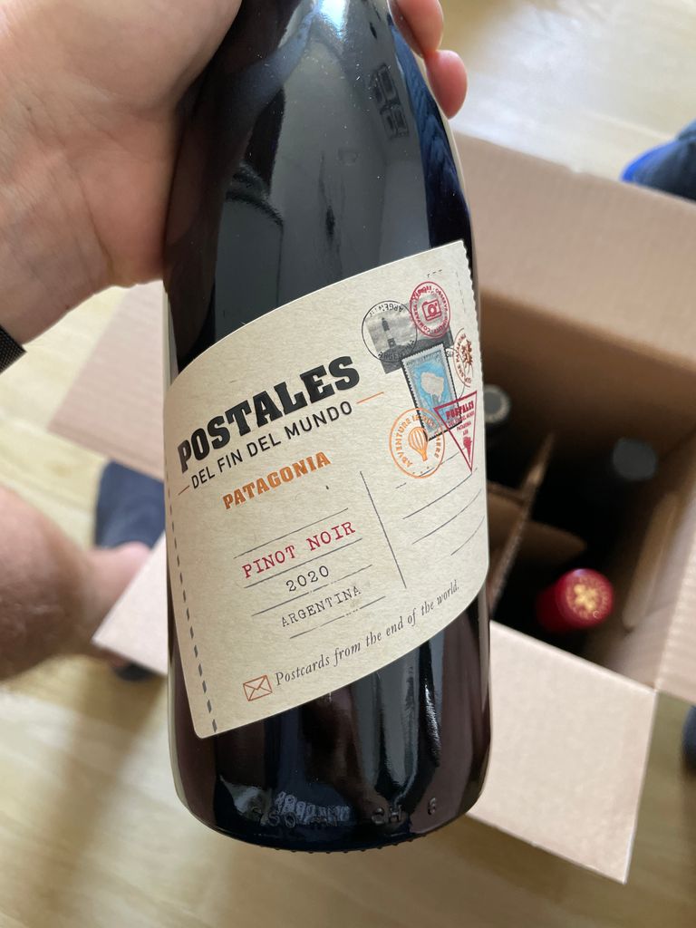 2020 Bodega del Fin del Mundo Pinot Noir Postales, Argentina, Patagonia ...