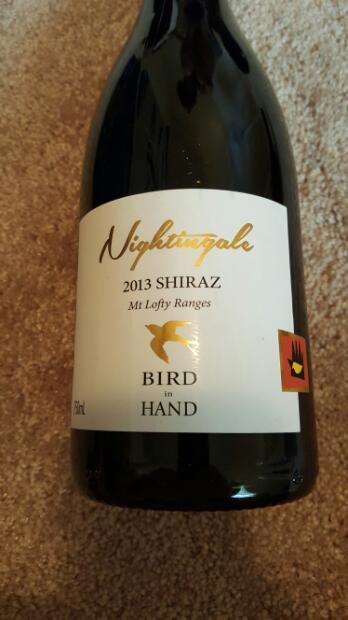 2013 Bird in Hand Shiraz Nightingale, Australia, South Australia, Mount ...