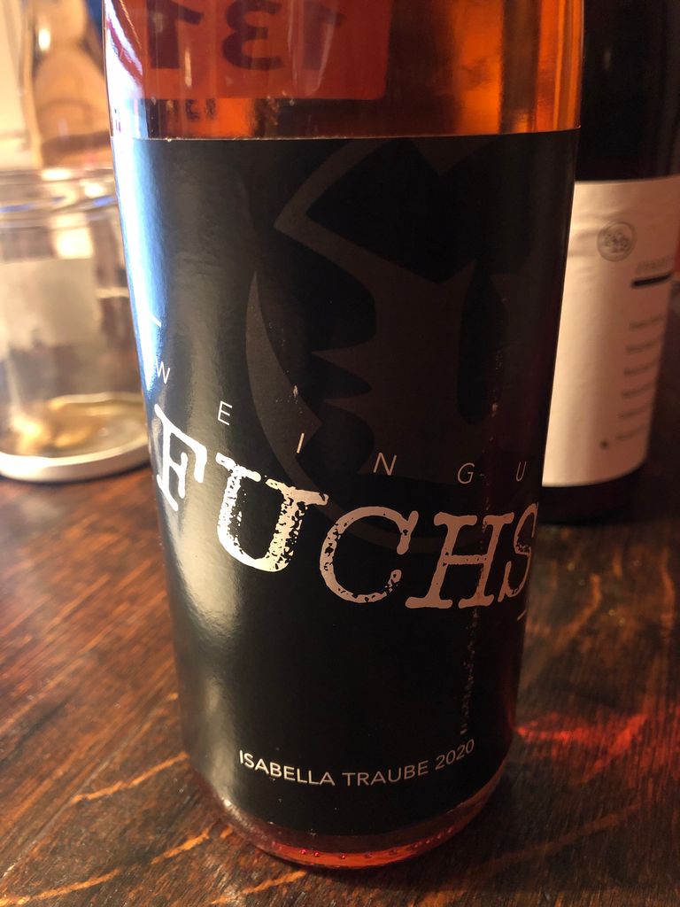 2020 Weingut Fuchs Isabella Rosé, Austria - CellarTracker
