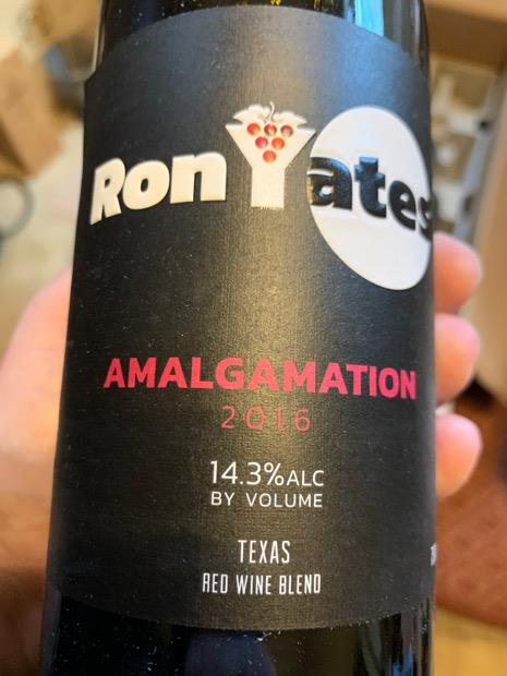 2016 Ron Yates Amalgamation, USA, Texas - CellarTracker