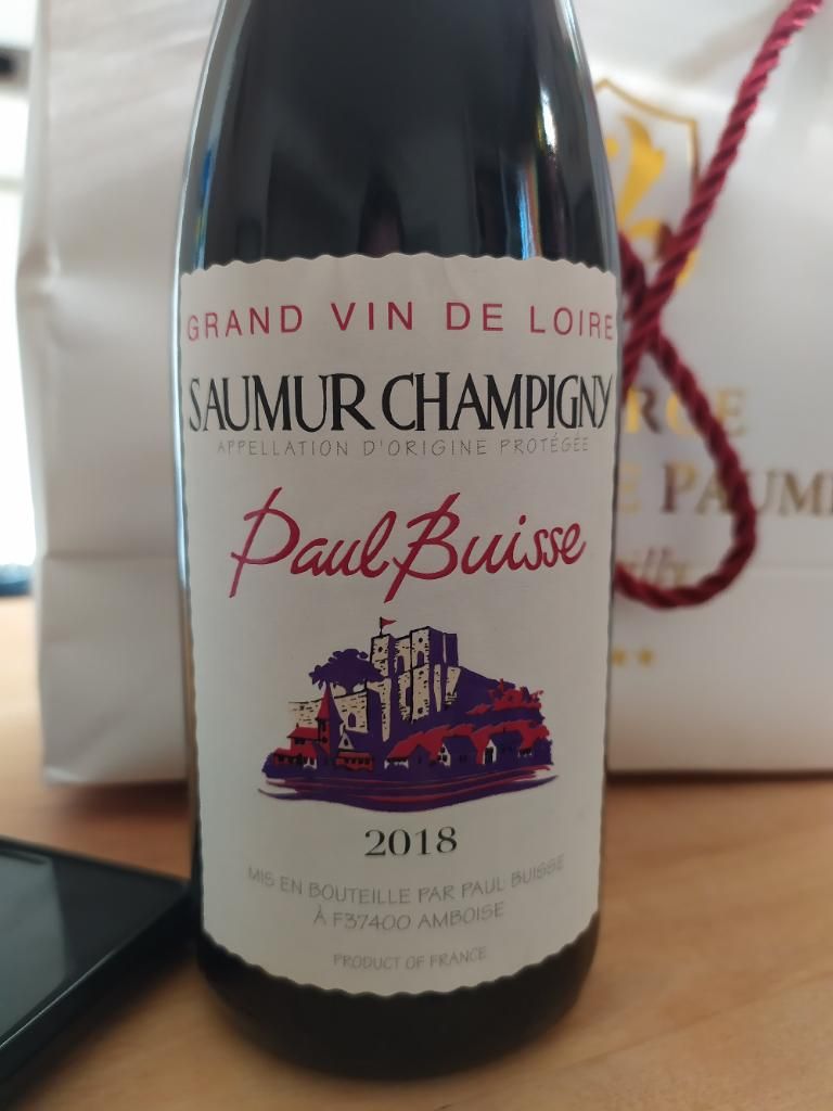 2022 Paul Buisse Saumur-Champigny, France, Loire Valley, Anjou-Saumur ...