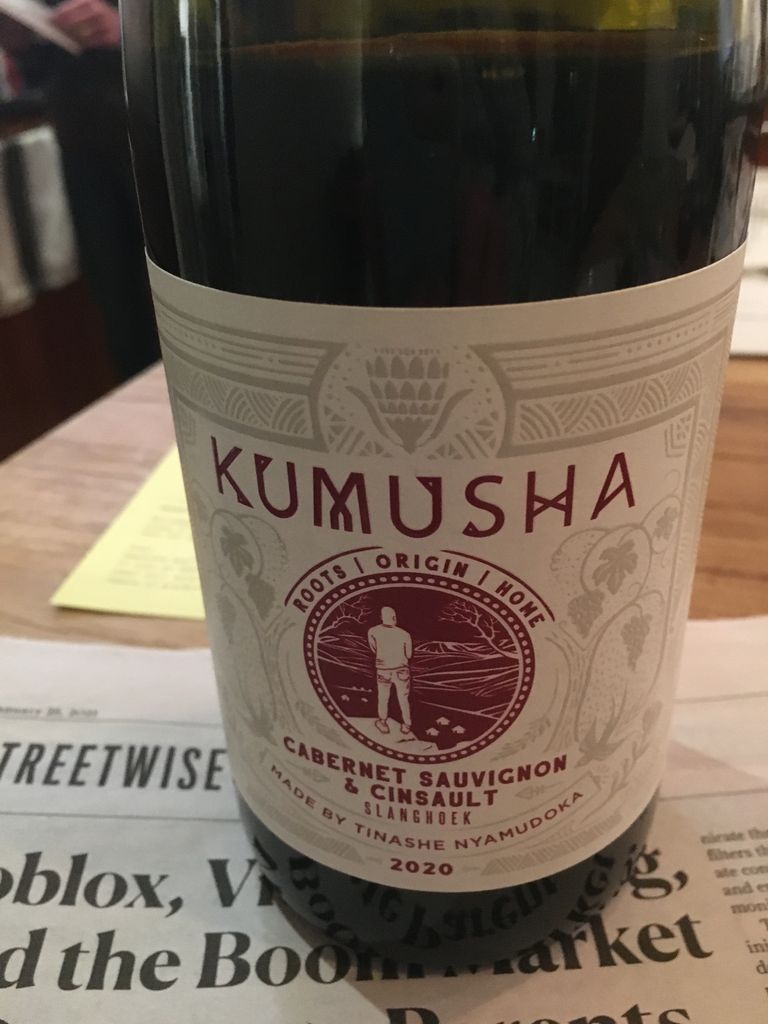 2020 Kumusha Wines Kumusha Cabernet Sauvignon Cinsault, South Africa ...