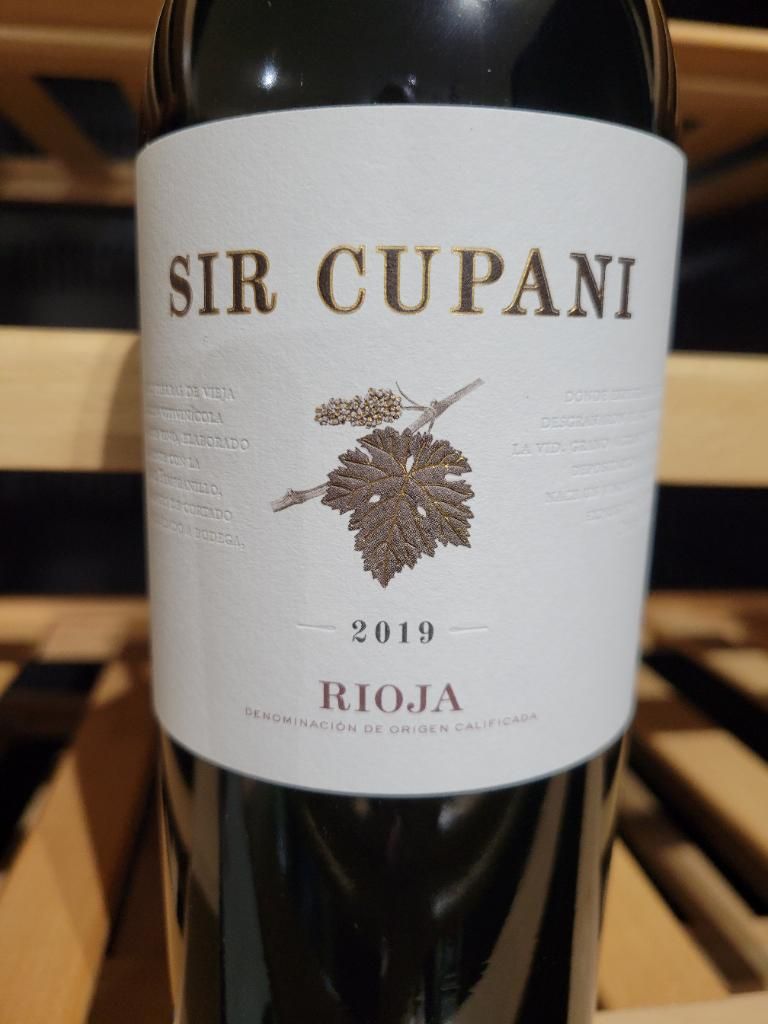2019 Cupani Rioja Sir Cupani, Spain, La Rioja, Rioja - CellarTracker