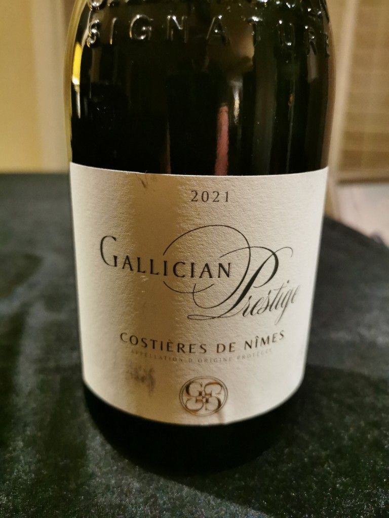 2016 Cave de Gallician Costières-de-Nîmes Prestige, France, Rhône ...