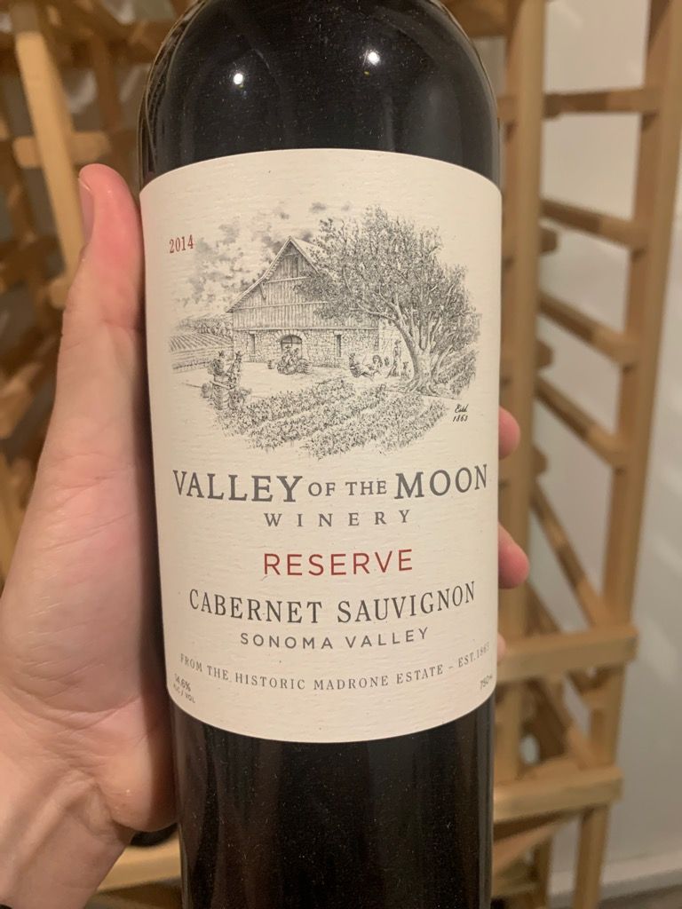 2014 Valley of the Moon Cabernet Sauvignon Sonoma Reserve, USA ...