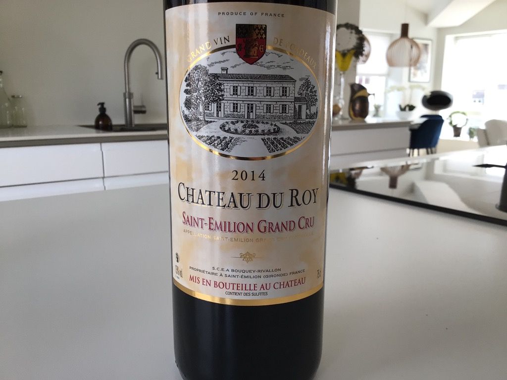 2018 Château du Roy St. Émilion Grand Cru, France, Bordeaux, Libournais ...
