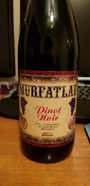 2016 Murfatlar Pinot Noir, Romania, Medgidia - CellarTracker