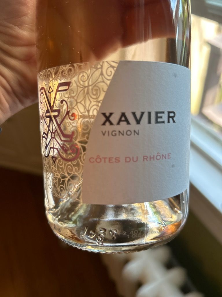 2023 Xavier Vignon Côtes du Rhône Rosé, France, Rhône, Southern Rhône ...