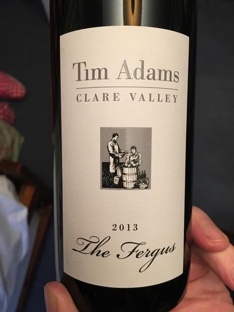 2013 Tim Adams The Fergus, Australia, South Australia, Mount Lofty ...