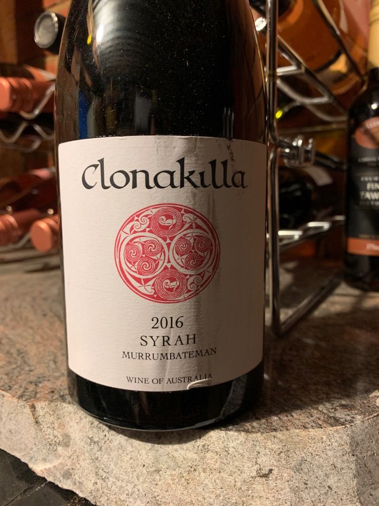 2016 Clonakilla Syrah, Australia, New South Wales, Southern New South ...