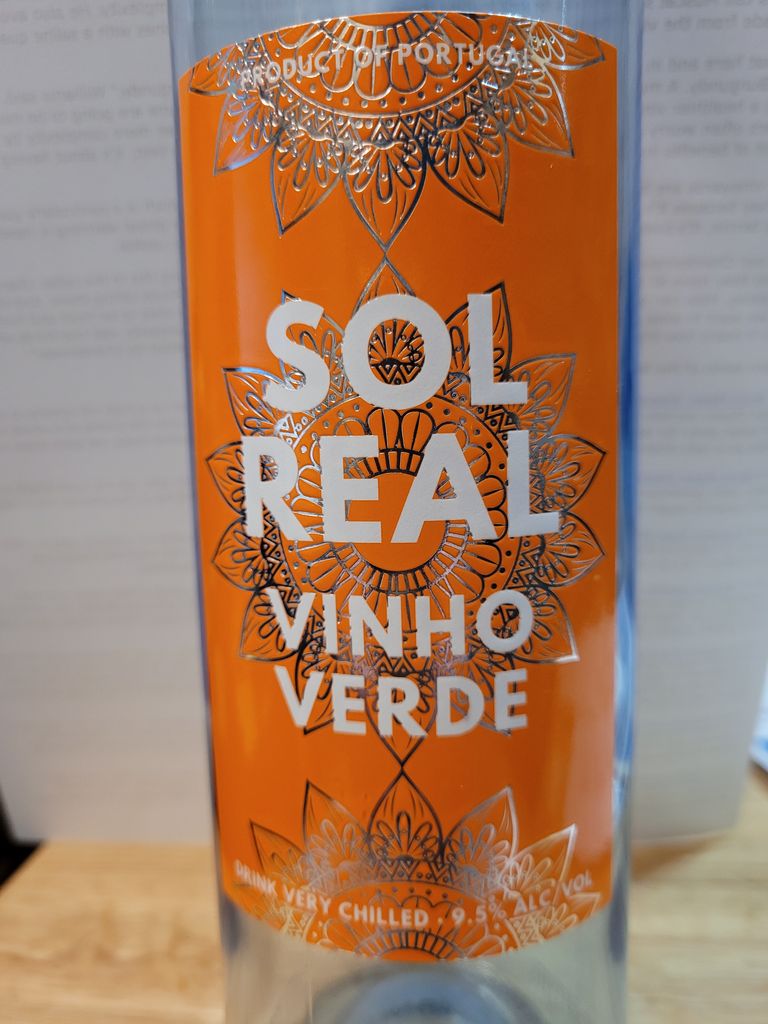 2021 Sol Real Vinho Verde, Portugal, Minho, Vinho Verde - CellarTracker