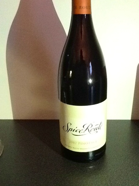 2007 Spice Route Pinotage, South Africa, Coastal Region, Swartland ...