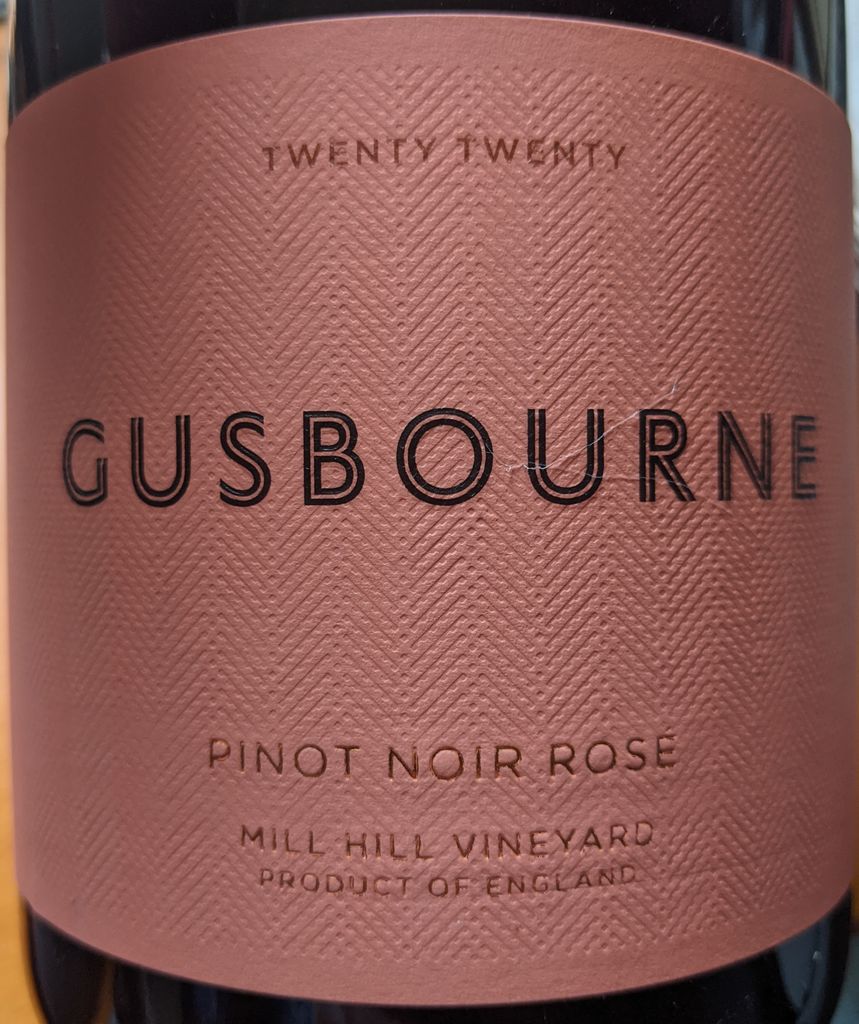2020 Gusbourne Pinot Noir Rosé Mill Hill Vineyard, United Kingdom ...