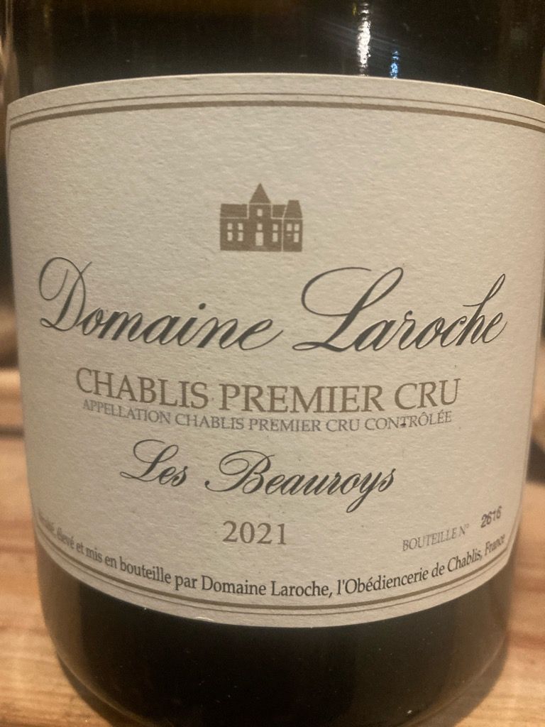 2023 Domaine Laroche Chablis 1er Cru Les Montmains, France, Burgundy ...