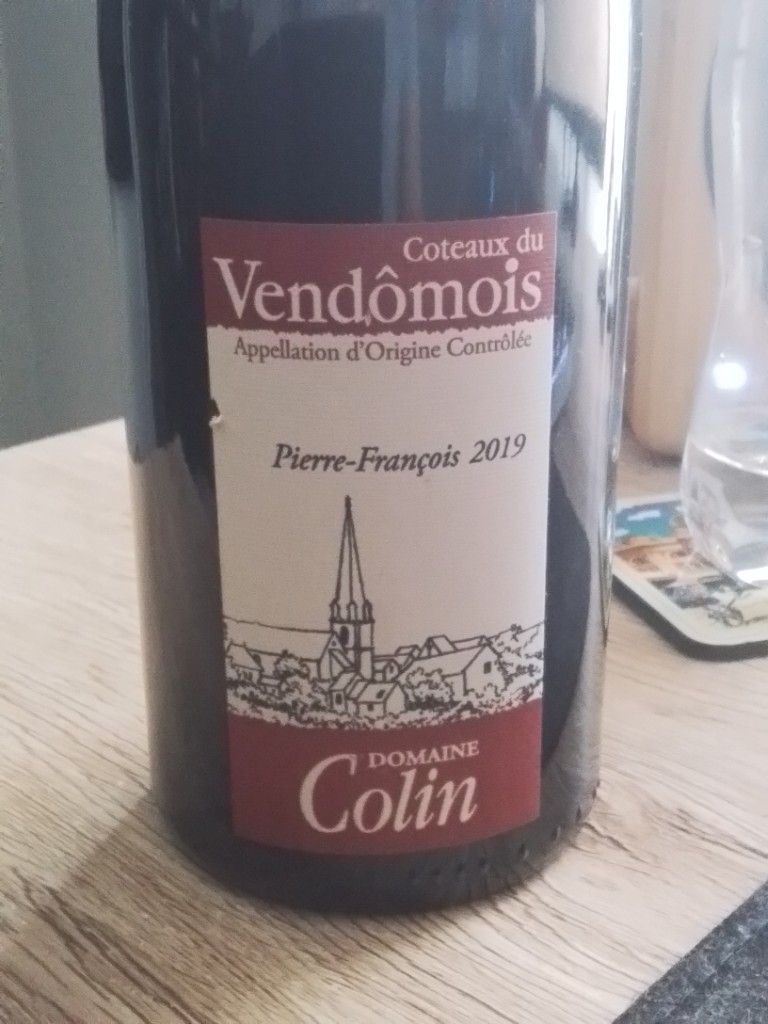 2020 Domaine Patrice Colin Coteaux du Vendômois Domaine de la ...