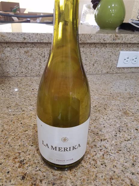 2011 La Merika Pinot Noir, USA, California, Central Coast - CellarTracker