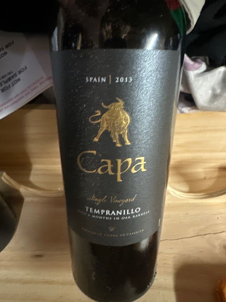 2014 Capa Tempranillo Capa Single Vineyard, Spain - CellarTracker