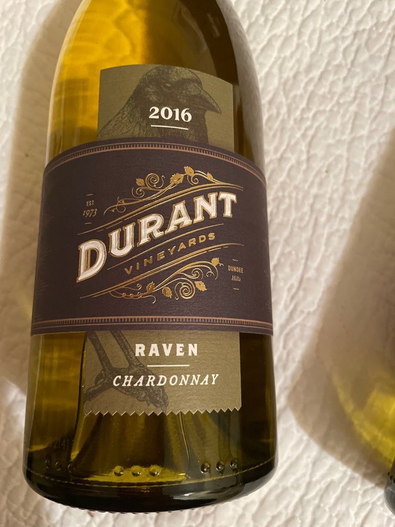 2016 Durant Vineyards Chardonnay Raven Vineyard, USA, Oregon ...