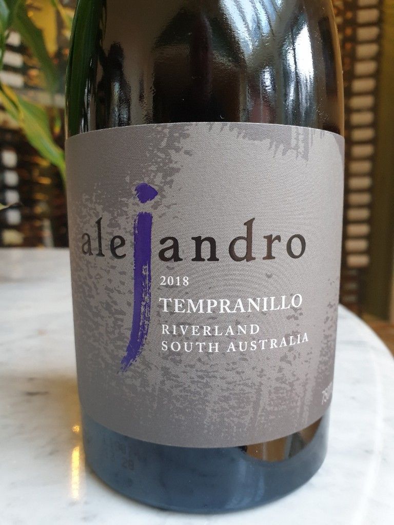 2018 Alejandro (Alex Russell Wines) Tempranillo, Australia, South ...