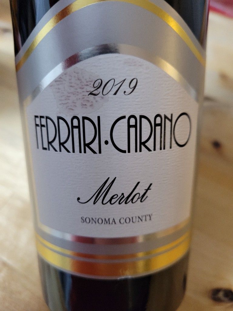 2019 Ferrari-Carano Merlot, USA, California, Sonoma County - CellarTracker
