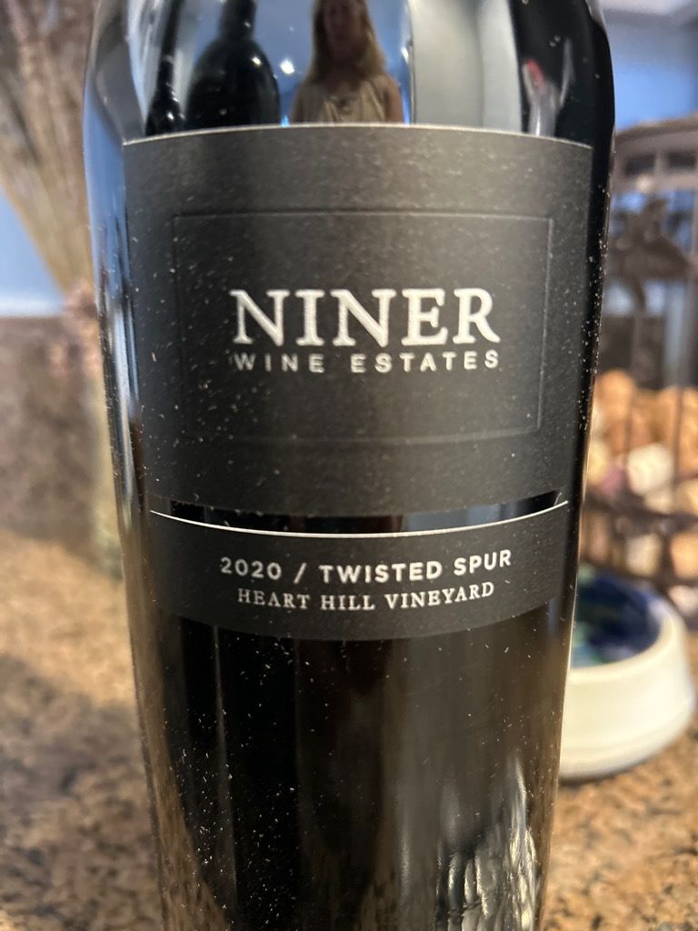 2020 Niner Wine Estates Twisted Spur Heart Hill Vineyard, USA ...