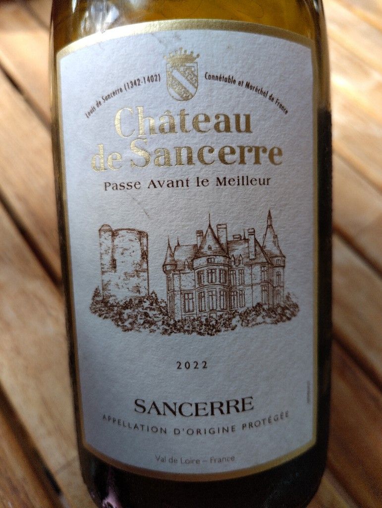 2022 Château de Sancerre Sancerre Cuvée du Connetable, France, Loire ...