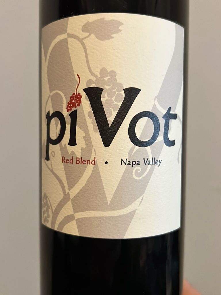 NV Venture The Pivot, USA, California, Napa Valley - CellarTracker