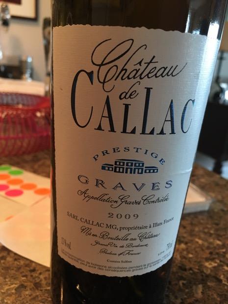 2008 Château de Callac Prestige, France, Bordeaux, Graves - CellarTracker