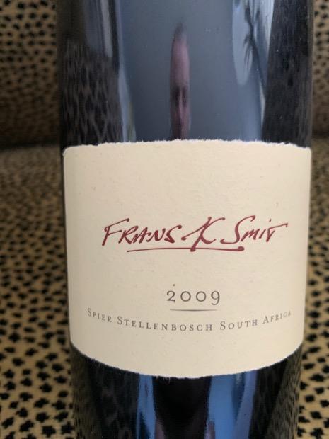 2009 Spier Frans K Smit, South Africa, Coastal Region, Stellenbosch ...