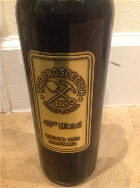2012 The Prospector 49er Blend, USA, California - CellarTracker