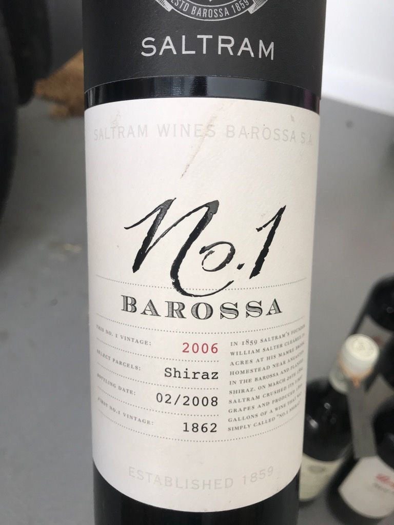 2006 Saltram Shiraz No.1, Australia, South Australia, Barossa ...