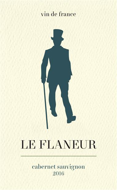 2016 Le Flaneur Cabernet Sauvignon pays d'Oc, France, Vin de France ...