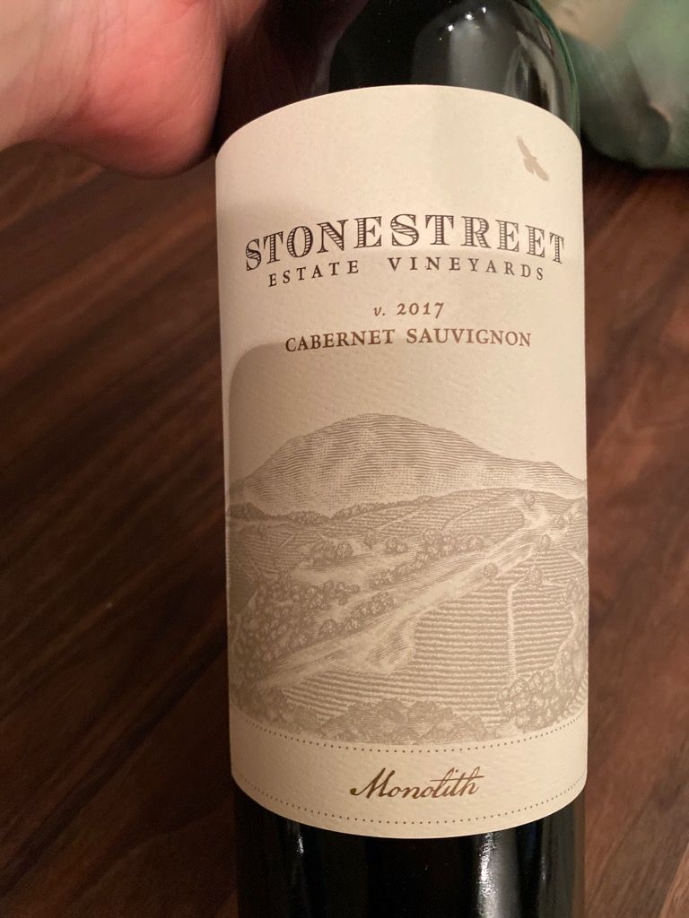 2017 Stonestreet Cabernet Sauvignon Monolith, USA, California, Sonoma ...
