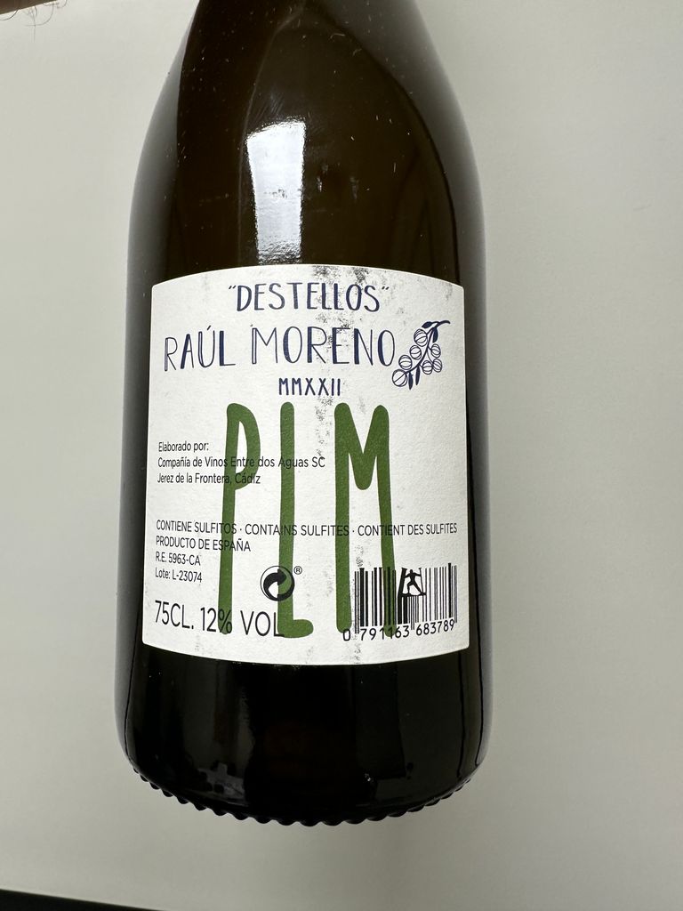 2021 Raúl Moreno Destellos, Spain, Andalucía - CellarTracker