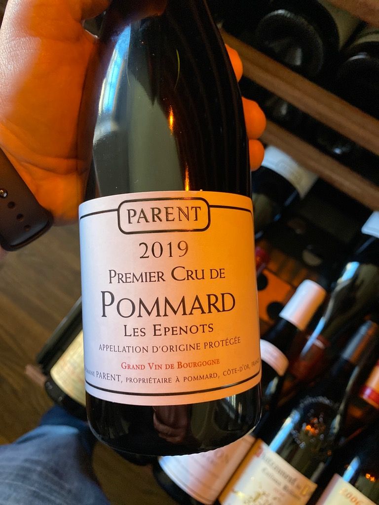 2019 Domaine Parent Pommard 1er Cru Les Épenots, France, Burgundy, Côte ...
