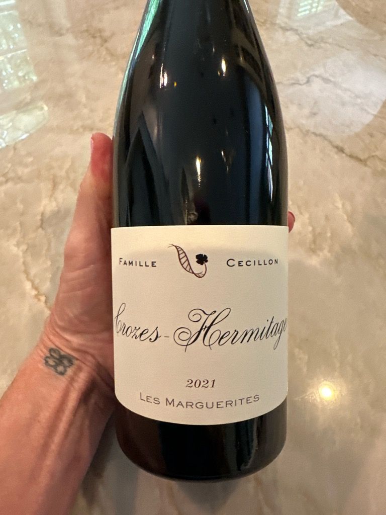 2021 Julien Cecillon Crozes-Hermitage Les Marguerites, France, Rhône ...