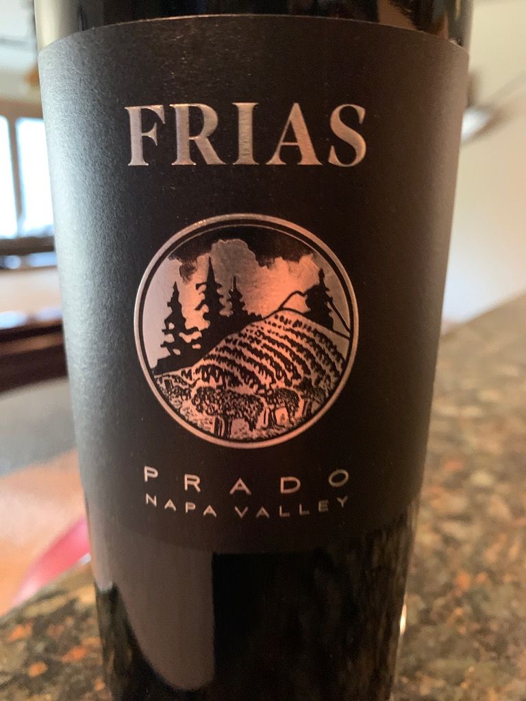 2018 Frias Family Vineyard Cabernet Sauvignon Prado, USA, California ...