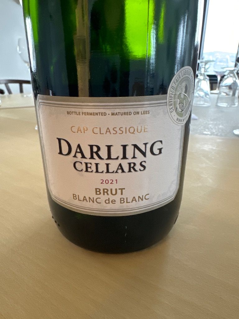 2021 Darling Cellars Blanc de Blancs Brut, South Africa, Coastal Region, Darling, Groenekloof ...